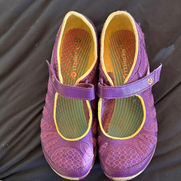 Merrell | Shoes | Merrell Womens Crush Glove Mary Jane Hiking Shoes ...